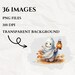 Watercolor Halloween Ghost Clipart, Spooky Ghosts, PNG Bundle ...