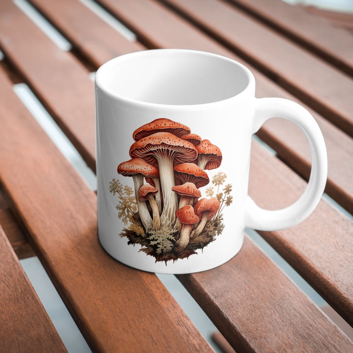 Watercolor Autumn Mushrooms Clipart, Fall Season, Nature, Forest, PNG ...