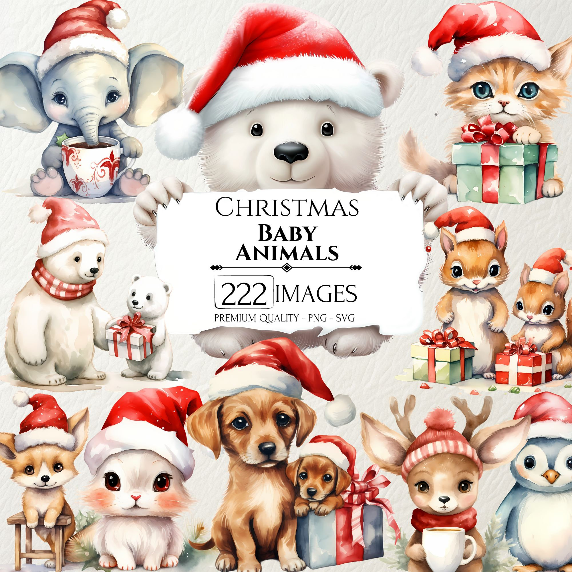 Cute Baby Christmas Animals Baby Christmas Animals Channels | TV Apps