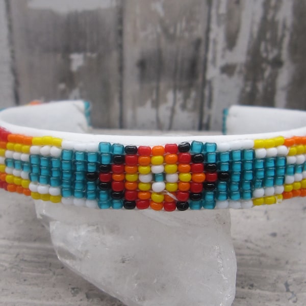 Native Beaded Cuff - Etsy