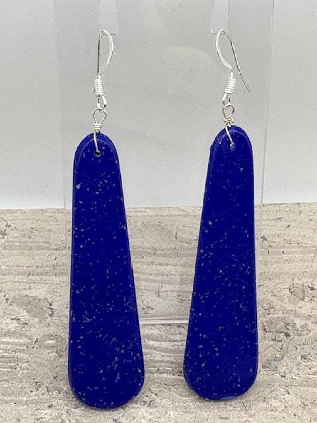 Lapis Slab Earrings Authentic Native Made Lapis Slab Earrings Native ...