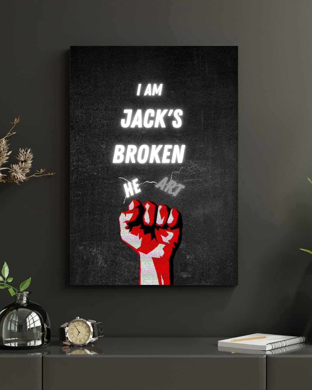 Boxing Fight Club Wall Art Print Posters Set of 2 | Retro Printable ...