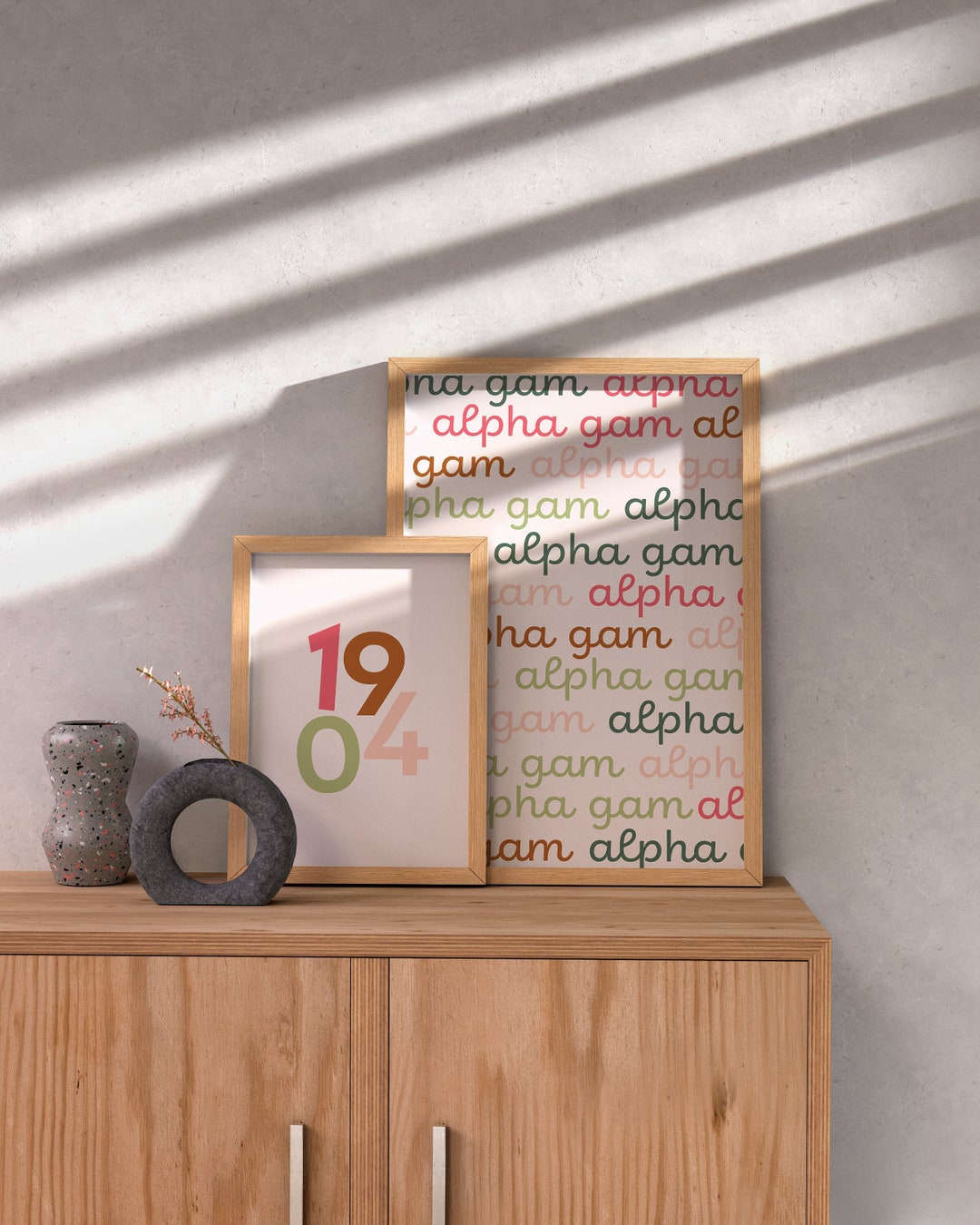 Alpha Gam Downloadable Print SET Alpha Gamma Delta Bid Day Recruitment ...