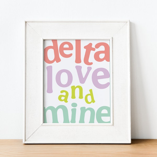 Sorority Basket - Etsy