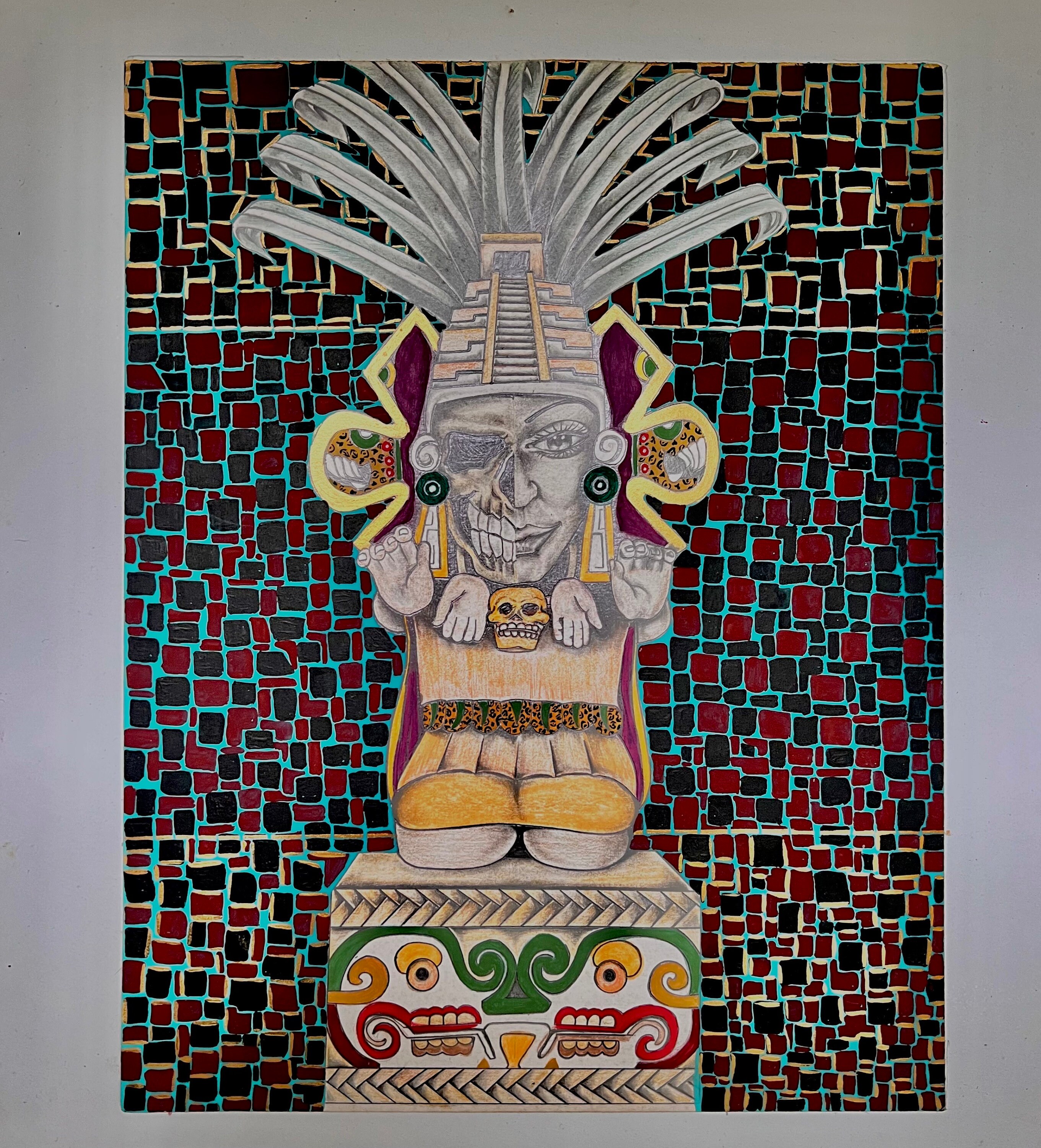 Tonantzin Diosa Mexica By The Fantastic Aztec Wall Office Decor Art To