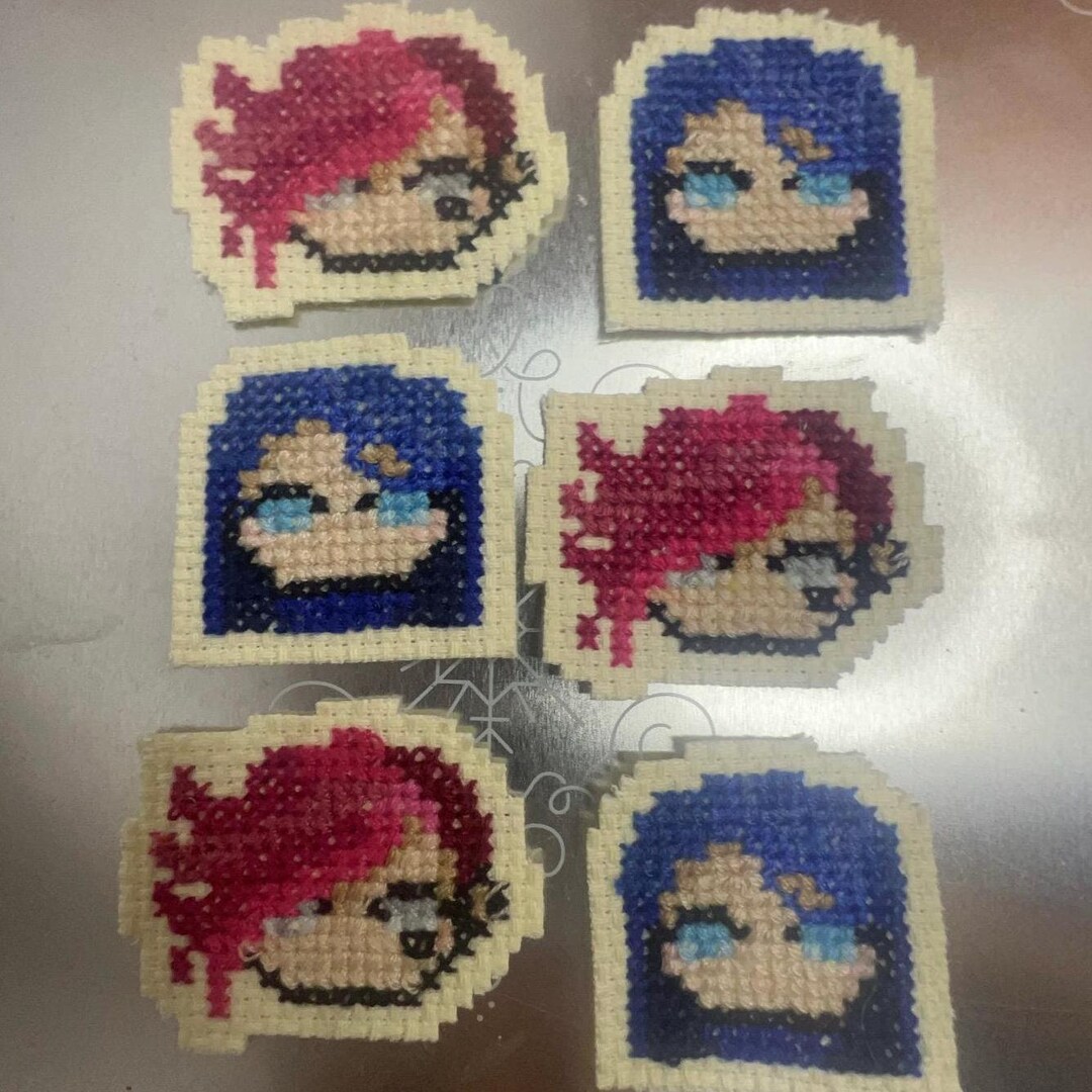 Arcane Cross Stitch Characters - Etsy