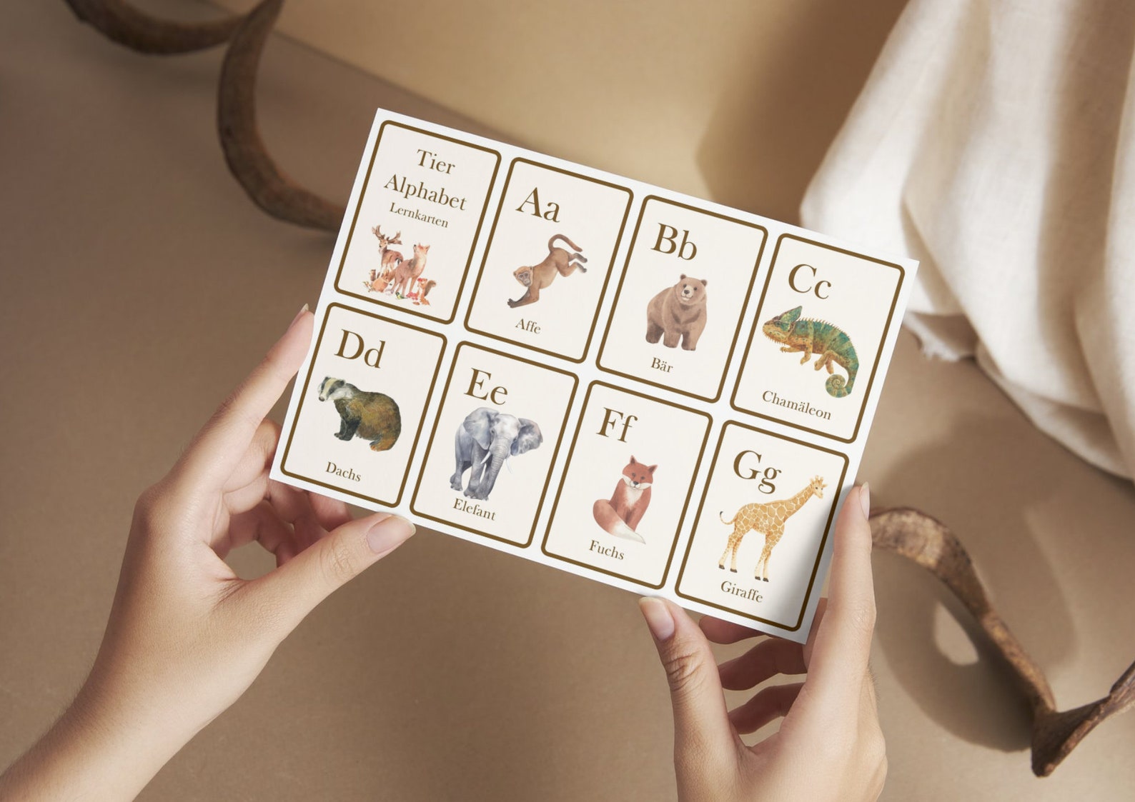 31 Alphabet Learning Cards, Encourage Children, Kindergarten ...