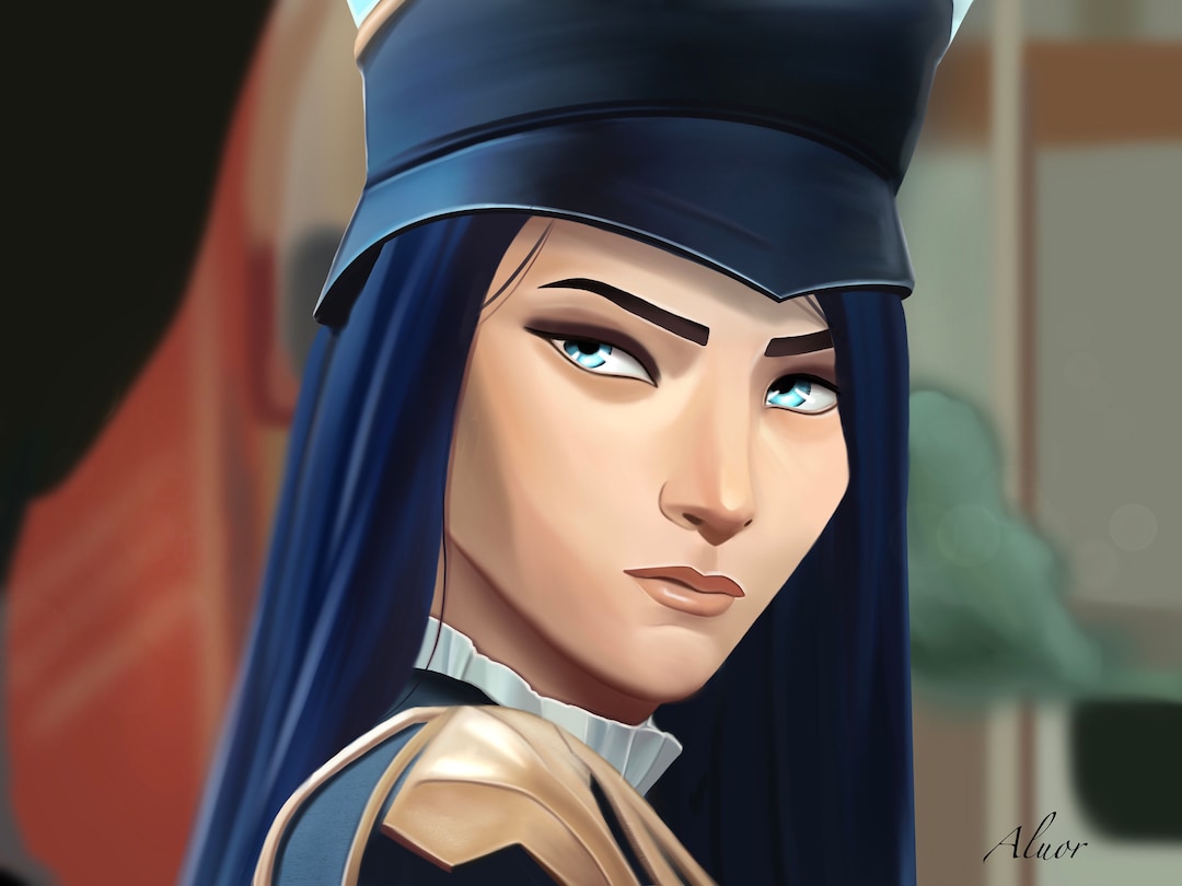 Caitlyn Kiramman- Arcane Handmade Portrait - Etsy