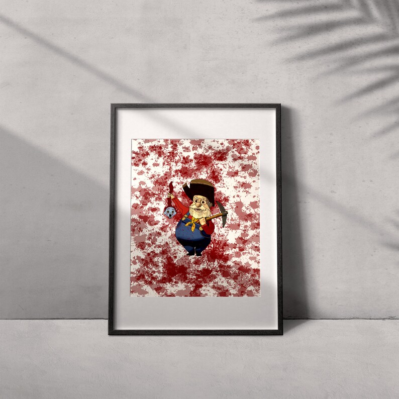 Stinky Pete Zombified Art Print Home Deco Wall Art Picture Frame Photo ...
