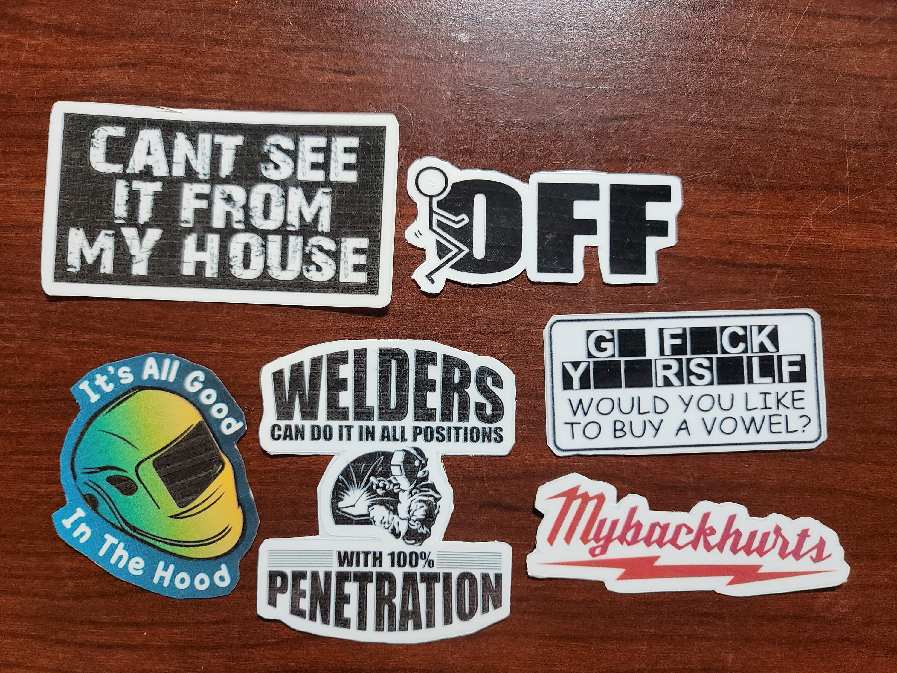 Welding Hard Hat Stickers - Etsy