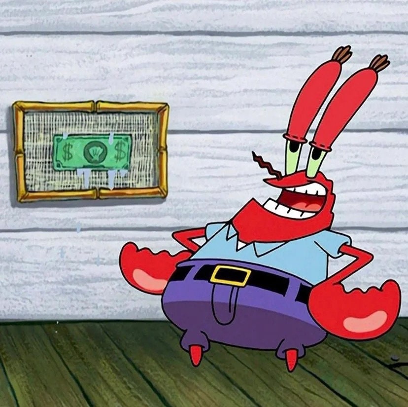 Mr Krabs First Dollar Handmade Clay Cartoon Fridge Magnets - Etsy Mr Krabs First Dollar Handmade Clay Cartoon Fridge Magnets - Etsy
