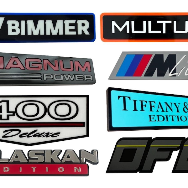 Custom Car Emblem - Etsy