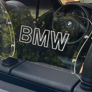 BMW Z3 Acrylic Durable Wind Screen Wind Deflector Clear Tinted - Etsy