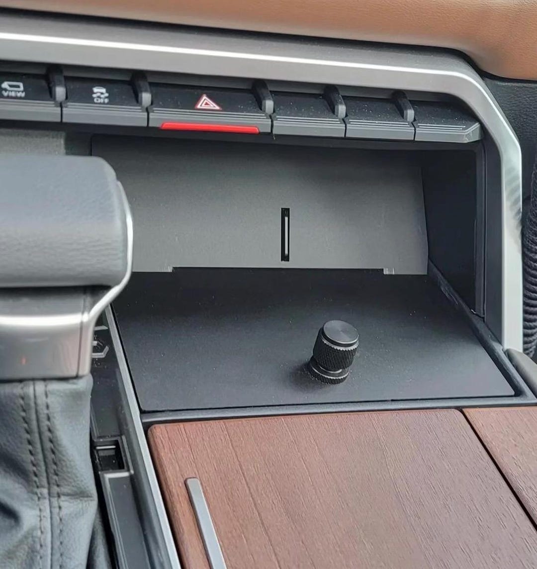 FITS 2022-2025 Toyota Tundra Toyota Sequoia Console Shield Console Cover Truck Console Cover ...