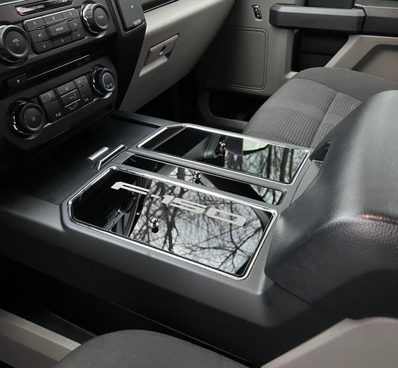 FITS Ford F 150 2015 2020 Console Compartment Shields Truck Accessories Truck Interior Truck Gifts Etsy