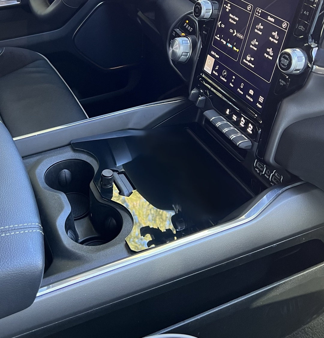 FITS 2019-2024 Dodge Ram Console Shield Console Cover Truck Console ...