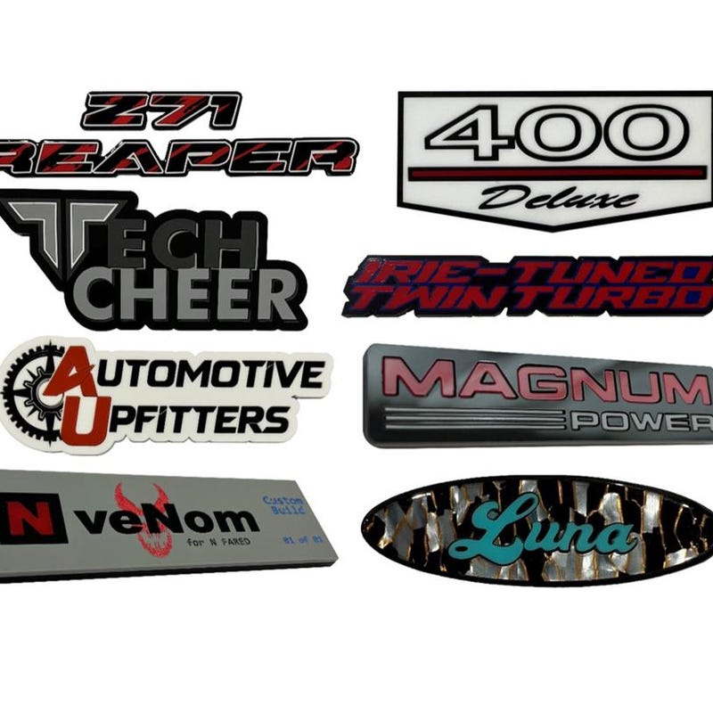 Custom Visor Stickers - Etsy