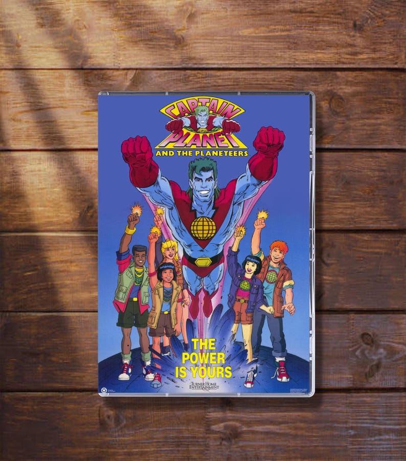 Captain Planet and the Planeteers 1990 Cartoon Complete Series Show - Etsy