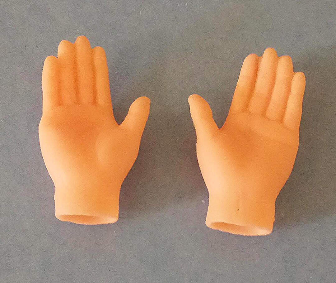 PAIR TINY HANDS. Flesh Color Hands, Little Hands, Doll Making, Craft ...