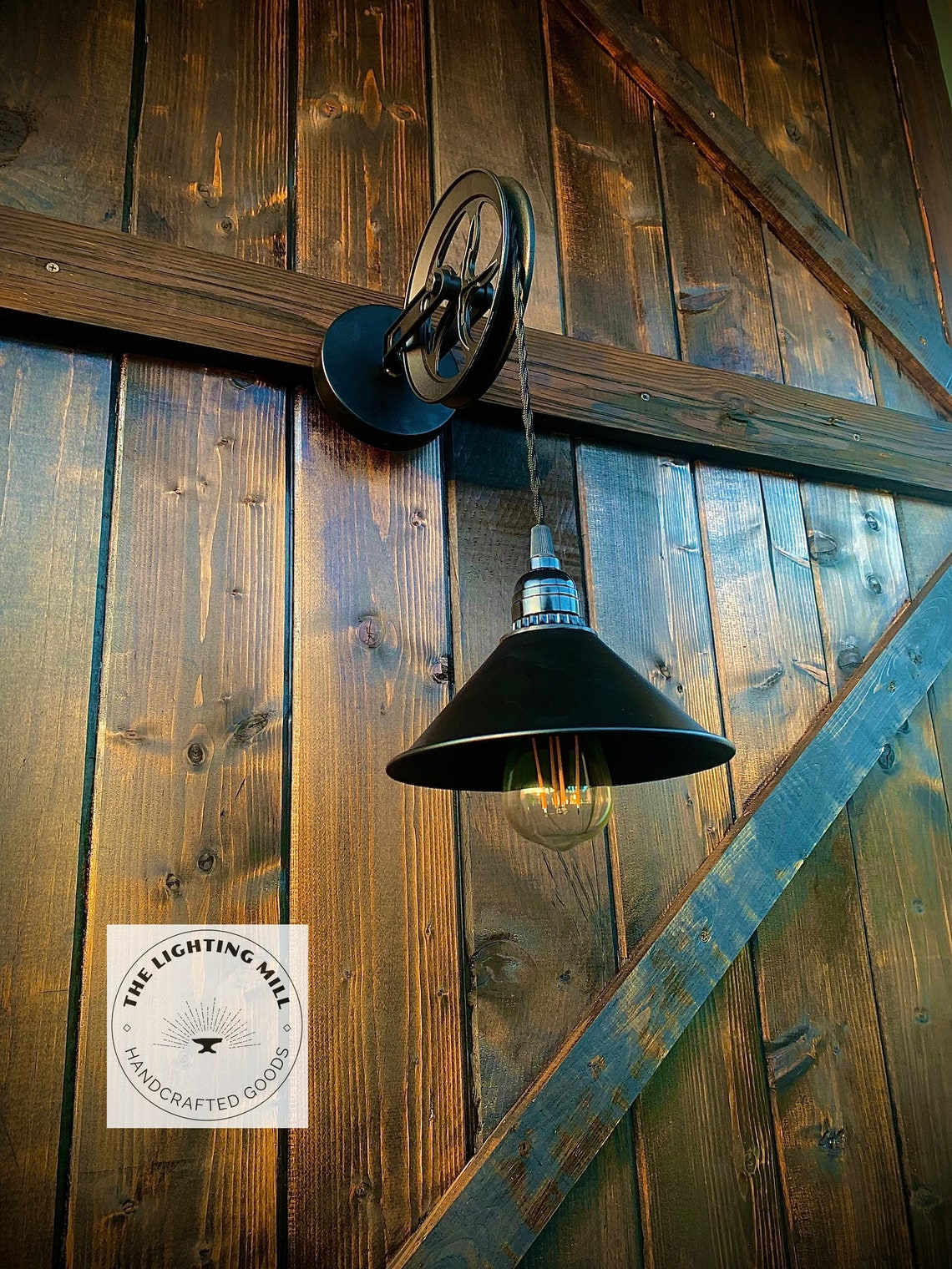 Wall Mounted Pulley Light, Wall Light, Pulley Light, Bathroom Light ...