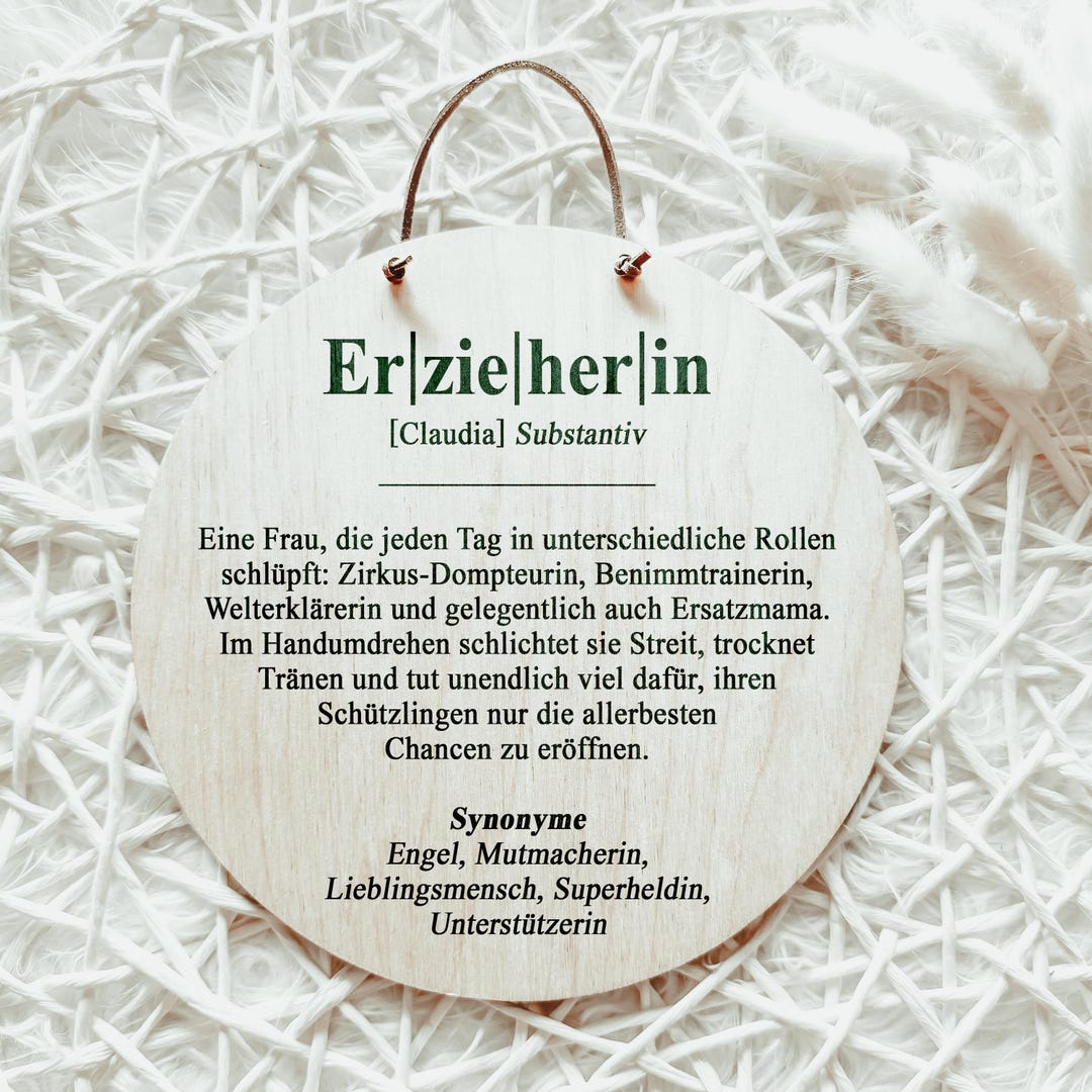 Definition of Educator | Incl. Vegan Leather Strap School Enrollment ...