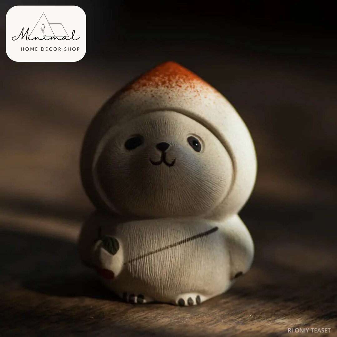 Adorable Desk Companion Figurine Cute Tabletop Ornament Home Decoration ...