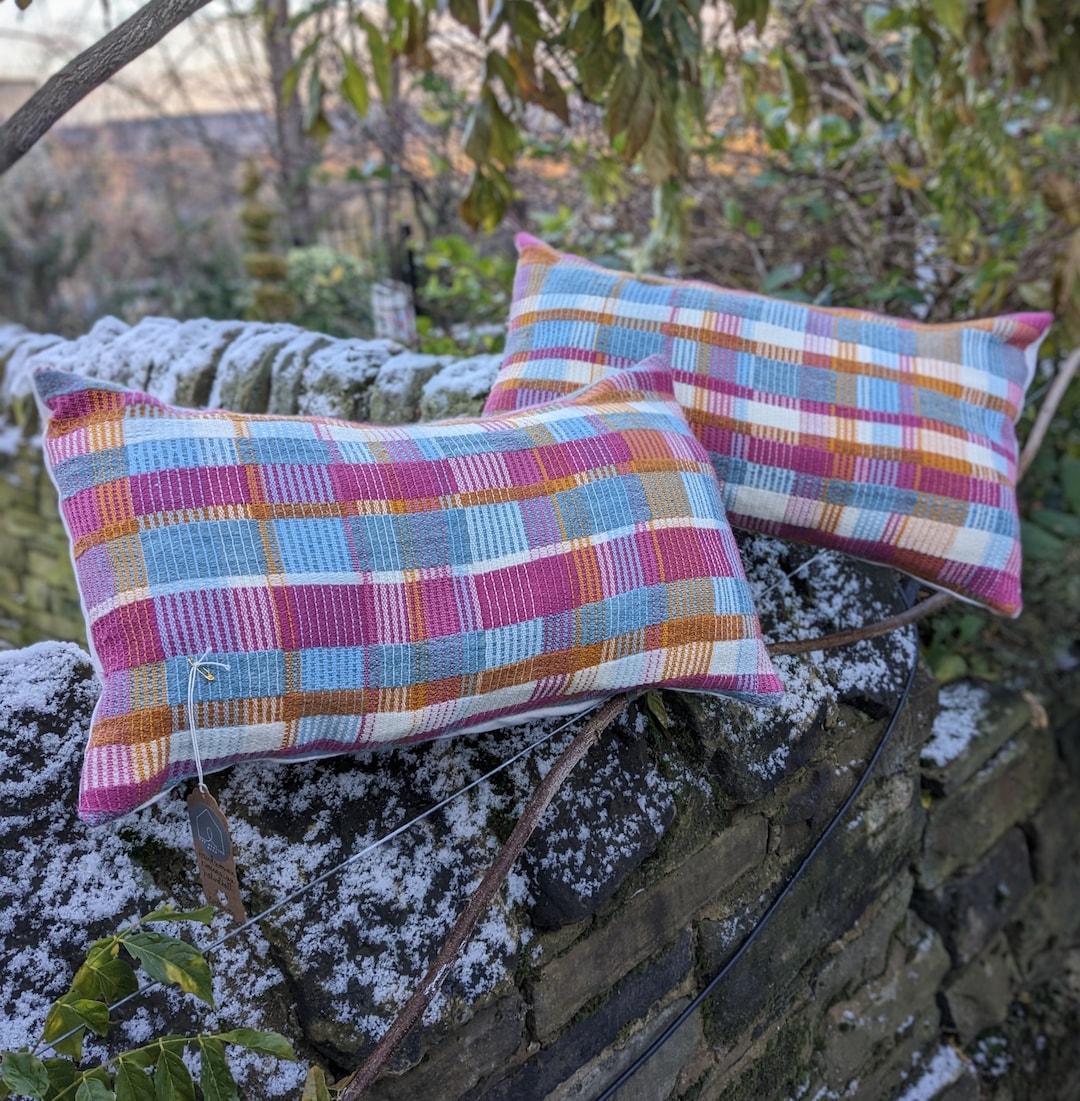 Handwoven Fine Pure Wool Scandi Cushion/pillow Cover. - Etsy