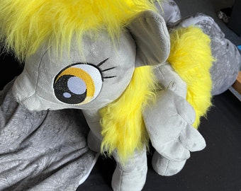 My Little Pony: Friendship is Magic Derpy Hooves Custom Plush - Etsy