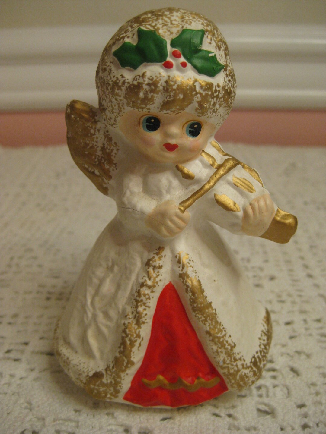 Christmas Japan Girl Angel Figurine Vintage Xmas Ardco Label - Etsy