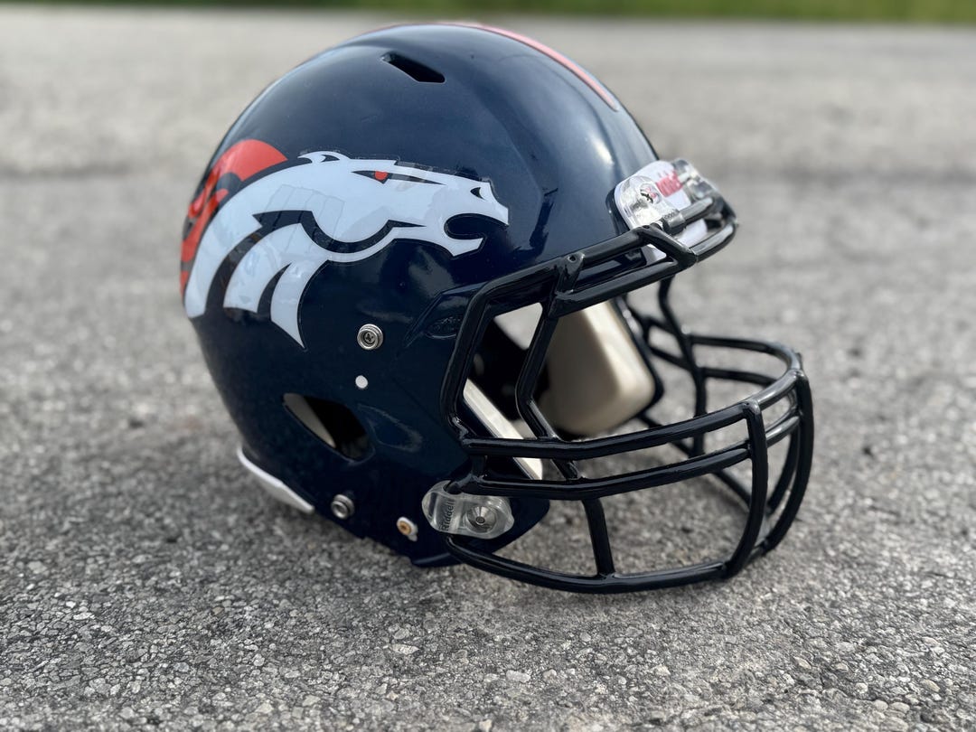 Tim Tebow Denver Broncos Riddell Speed AUTHENTIC Helmet Size Medium - Etsy