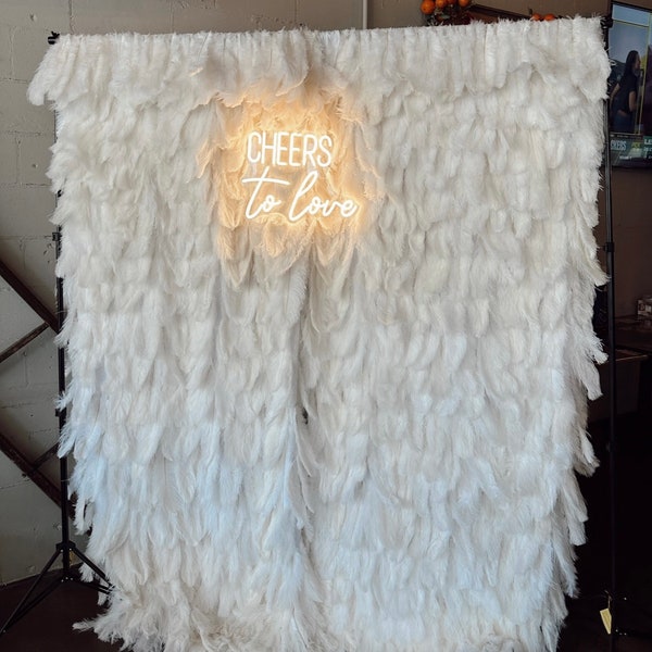 Feather Backdrop - Etsy