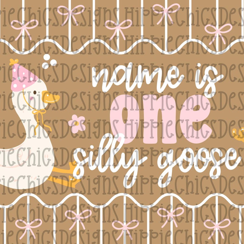 One Silly Goose - Etsy