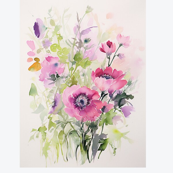 Pink Ranunculus - Etsy