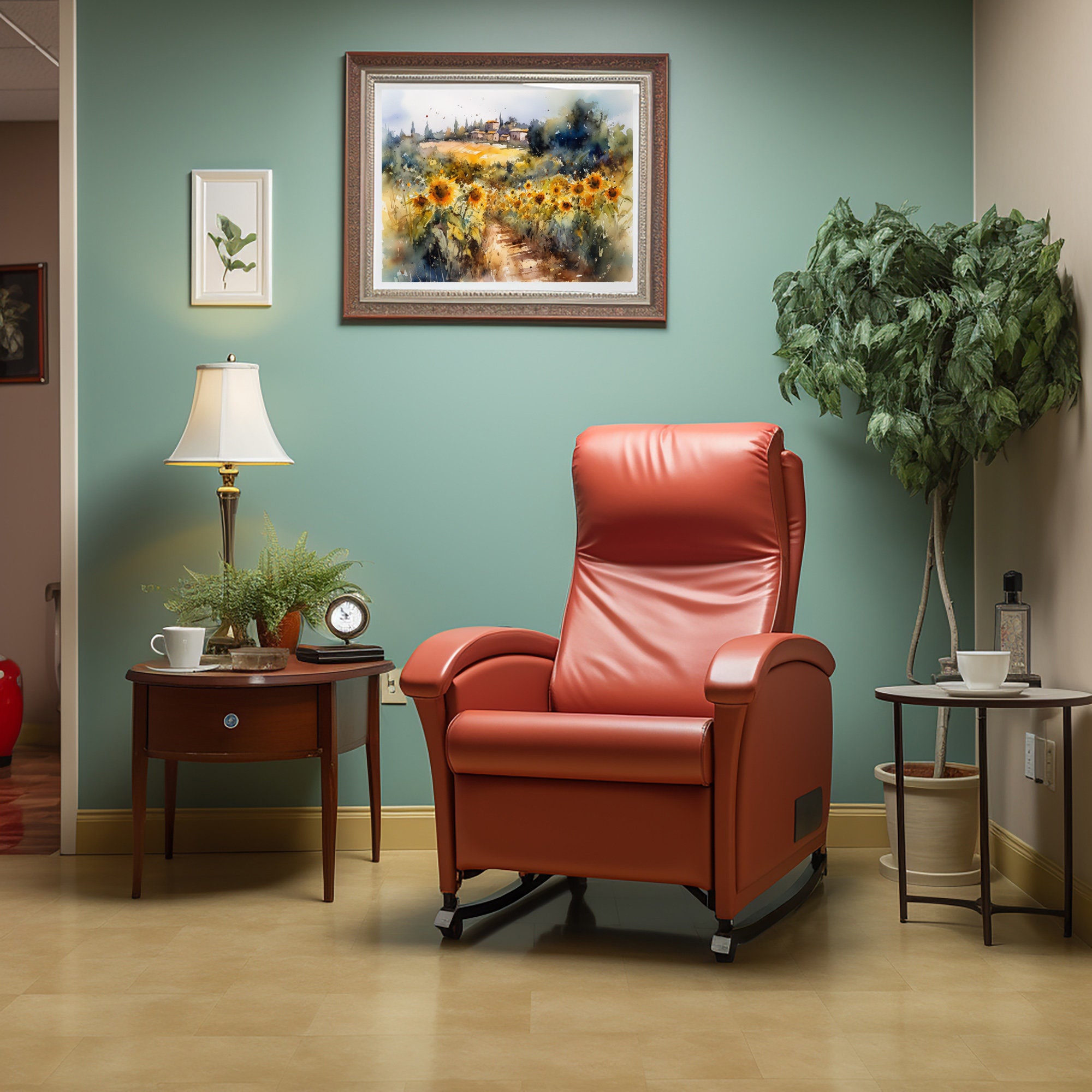 Provence Wall Art France Poster Landscape Painting French Country Art ...