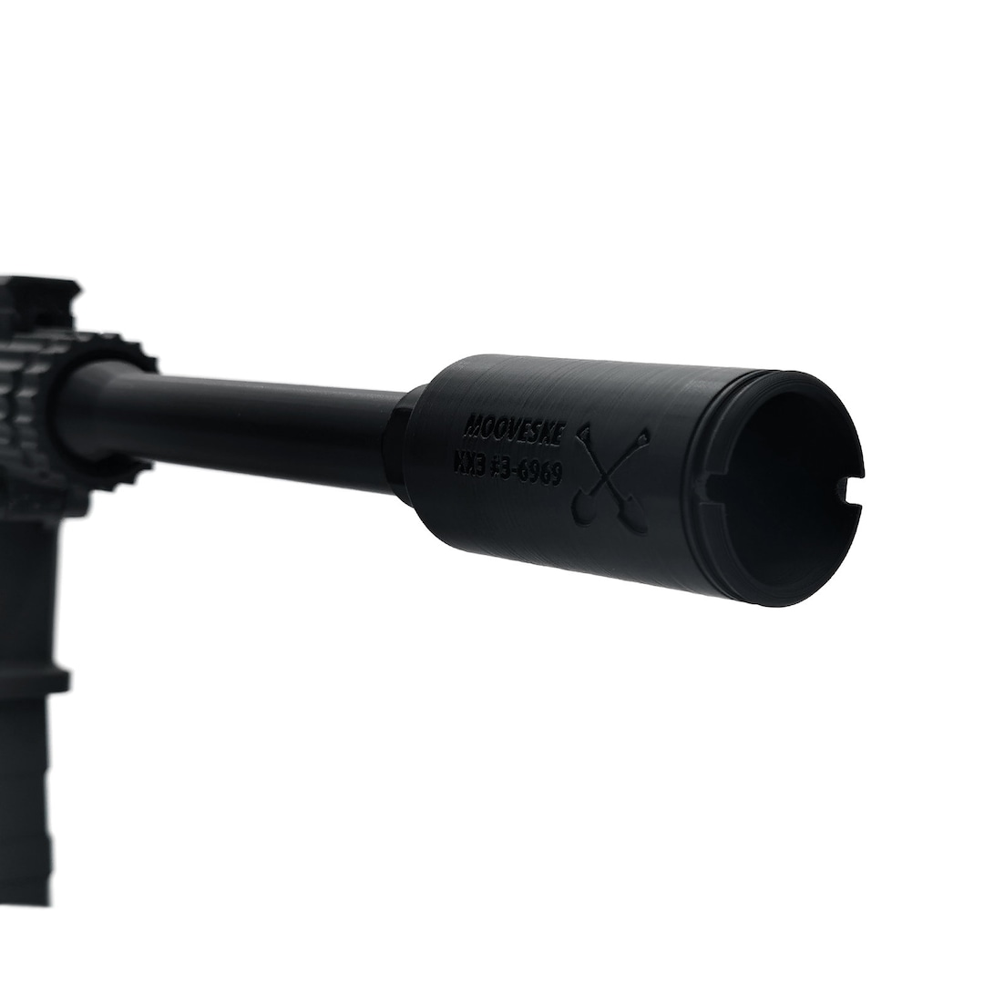 3D Printed mooveske Flaming Cow Loudener airsoft - Etsy UK