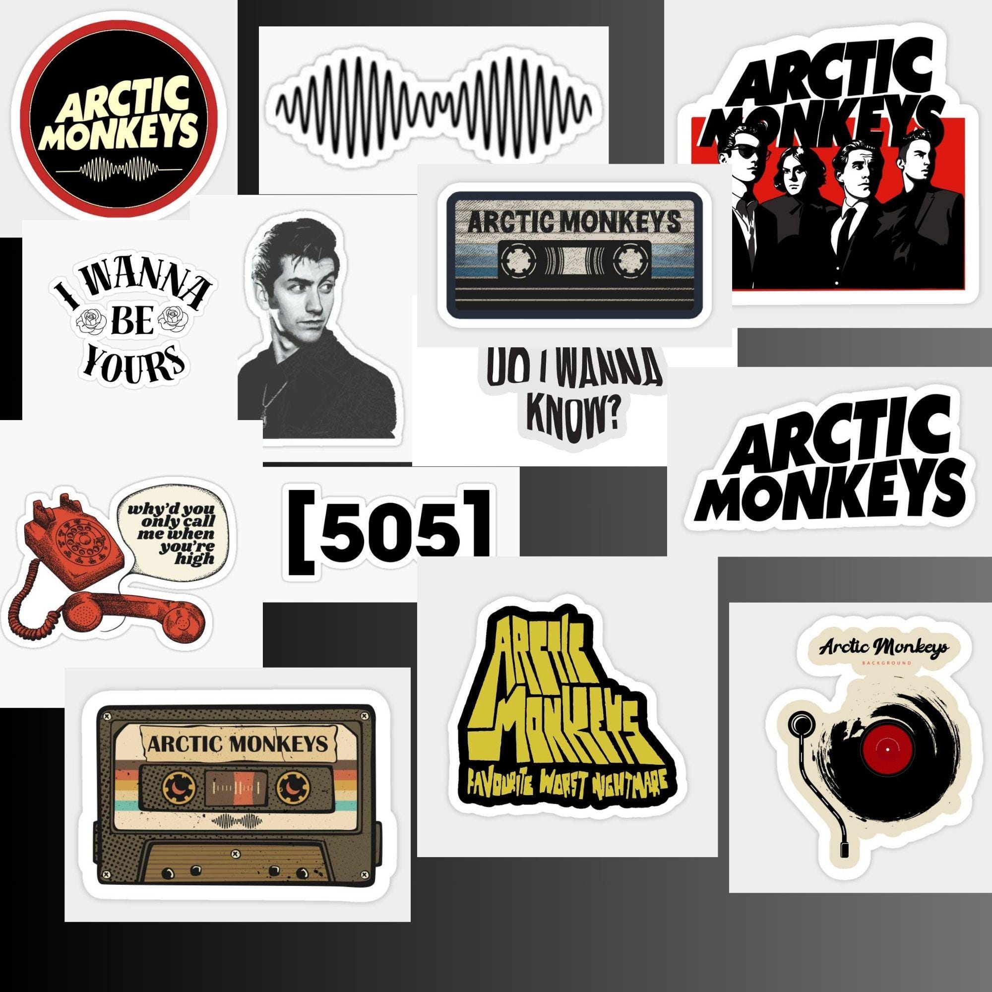Arctic Monkeys Sticker Set - Etsy