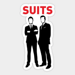 Suits Sticker Set - Etsy