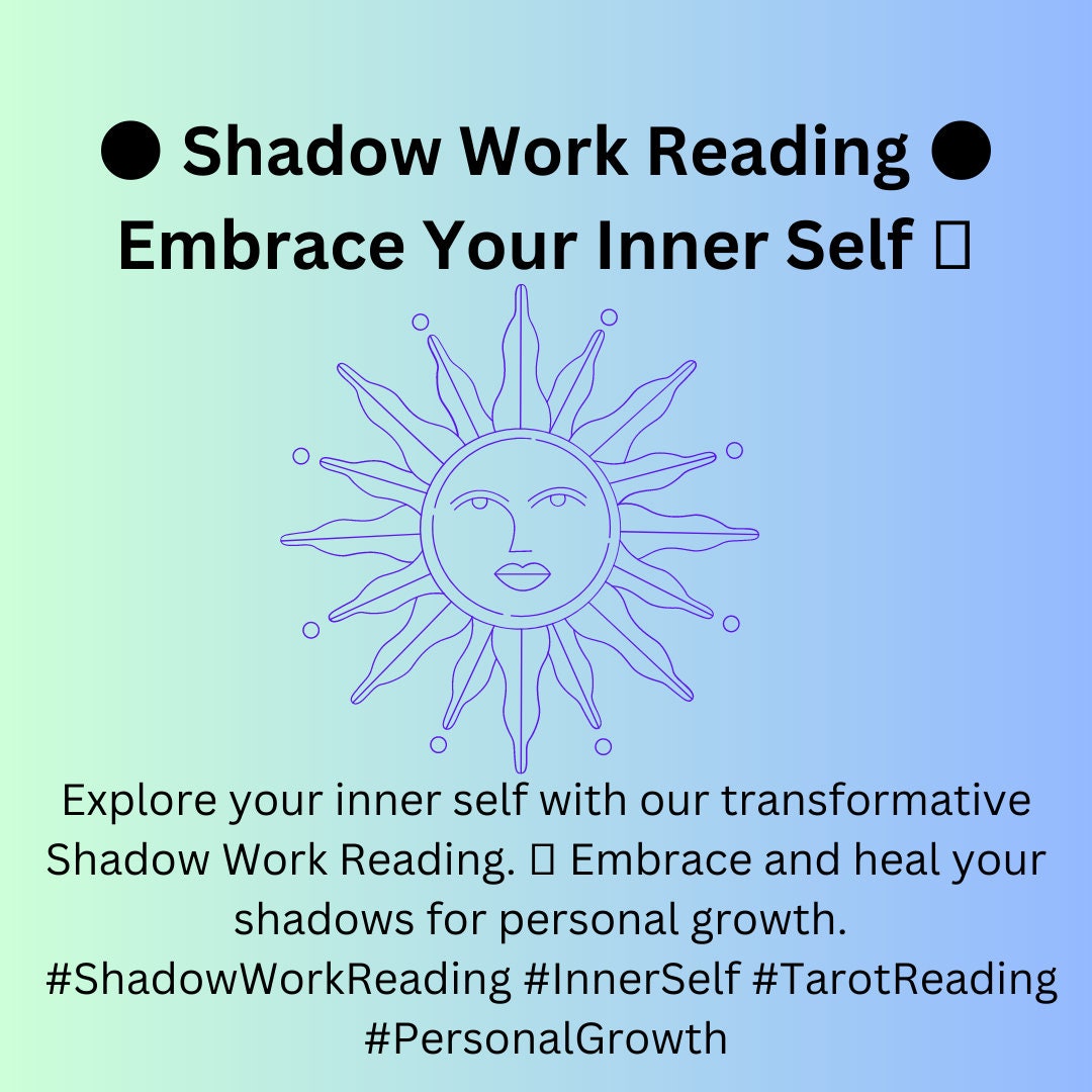 Shadow Work Reading, Embrace Your Inner Self, PDF, Psychic Reading ...