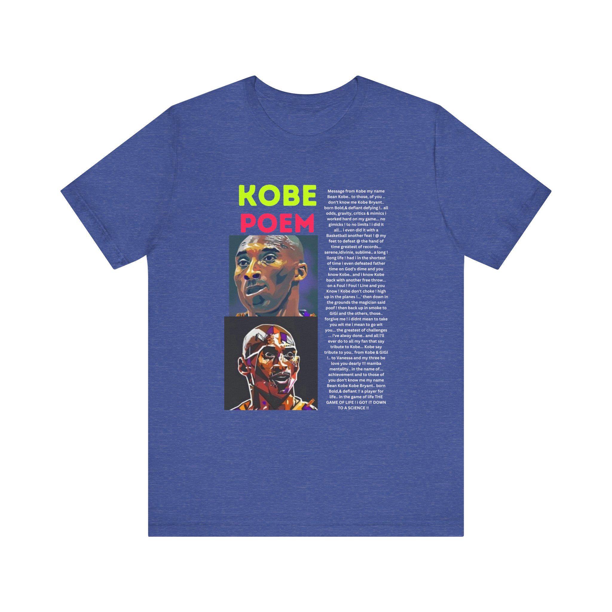 Kobe Poem - Etsy