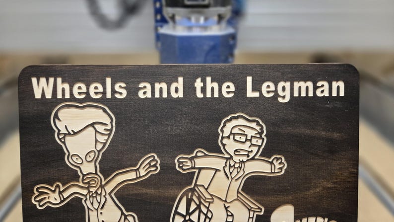 American Dad, "wheels and the Legman" Sign, Fox Animated TV Show Prop ...
