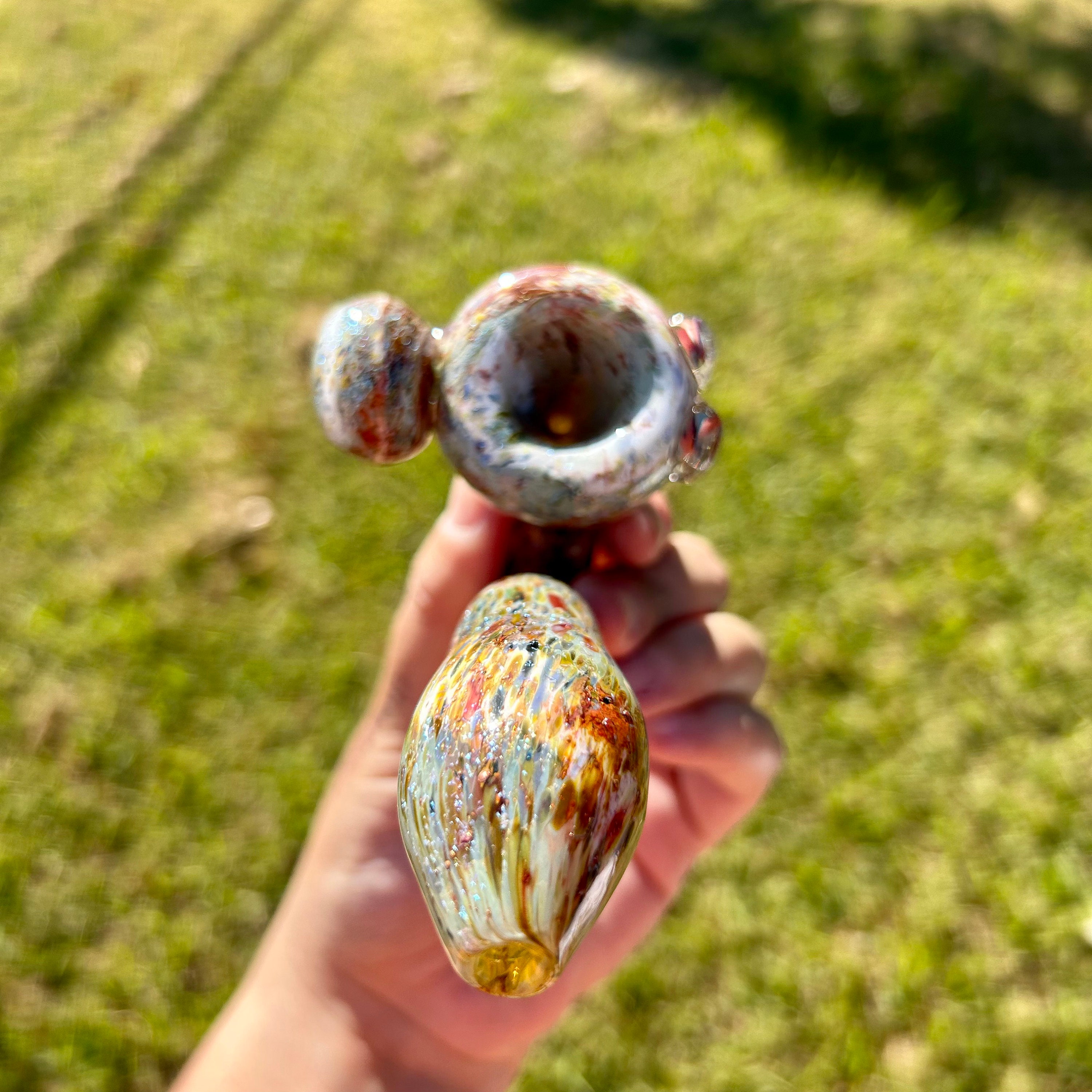 Smoking Handcrafted Spoon Glass Pipe sherlock Pipe Sand Beach - Etsy