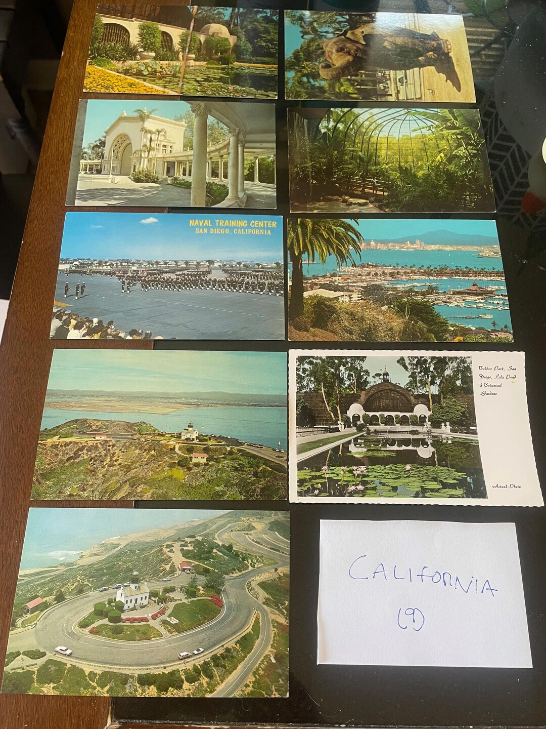 Vintage California 9 Postcard Bundle - Etsy