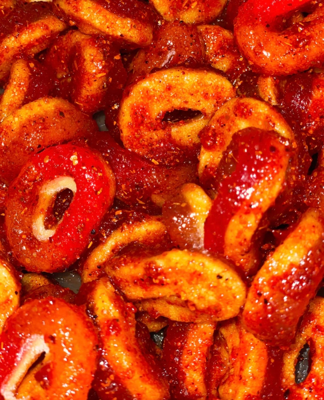 Chamoy Peach Rings - Etsy