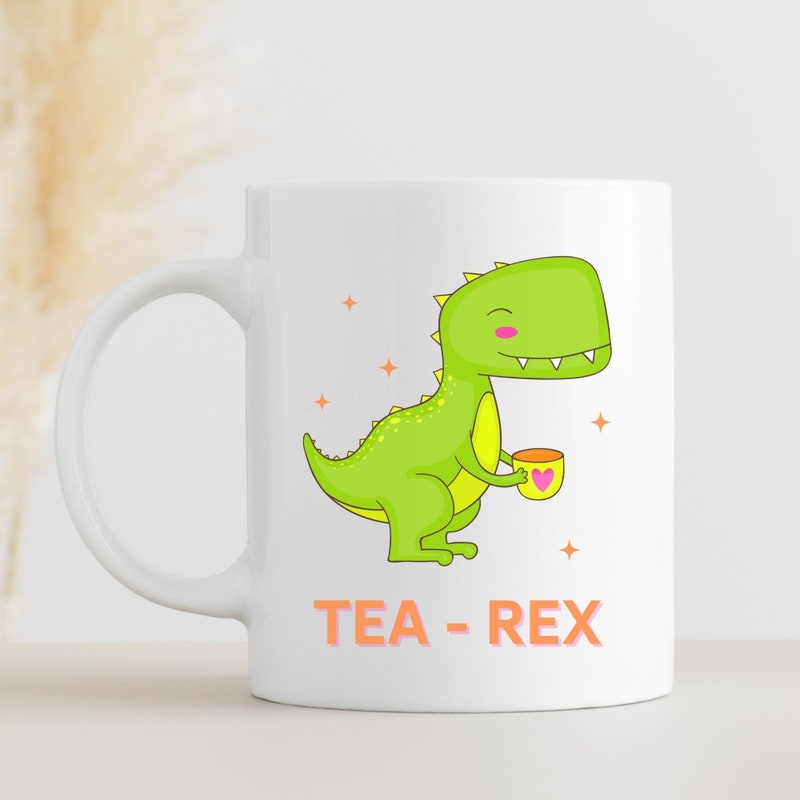 Tea Rex - Etsy