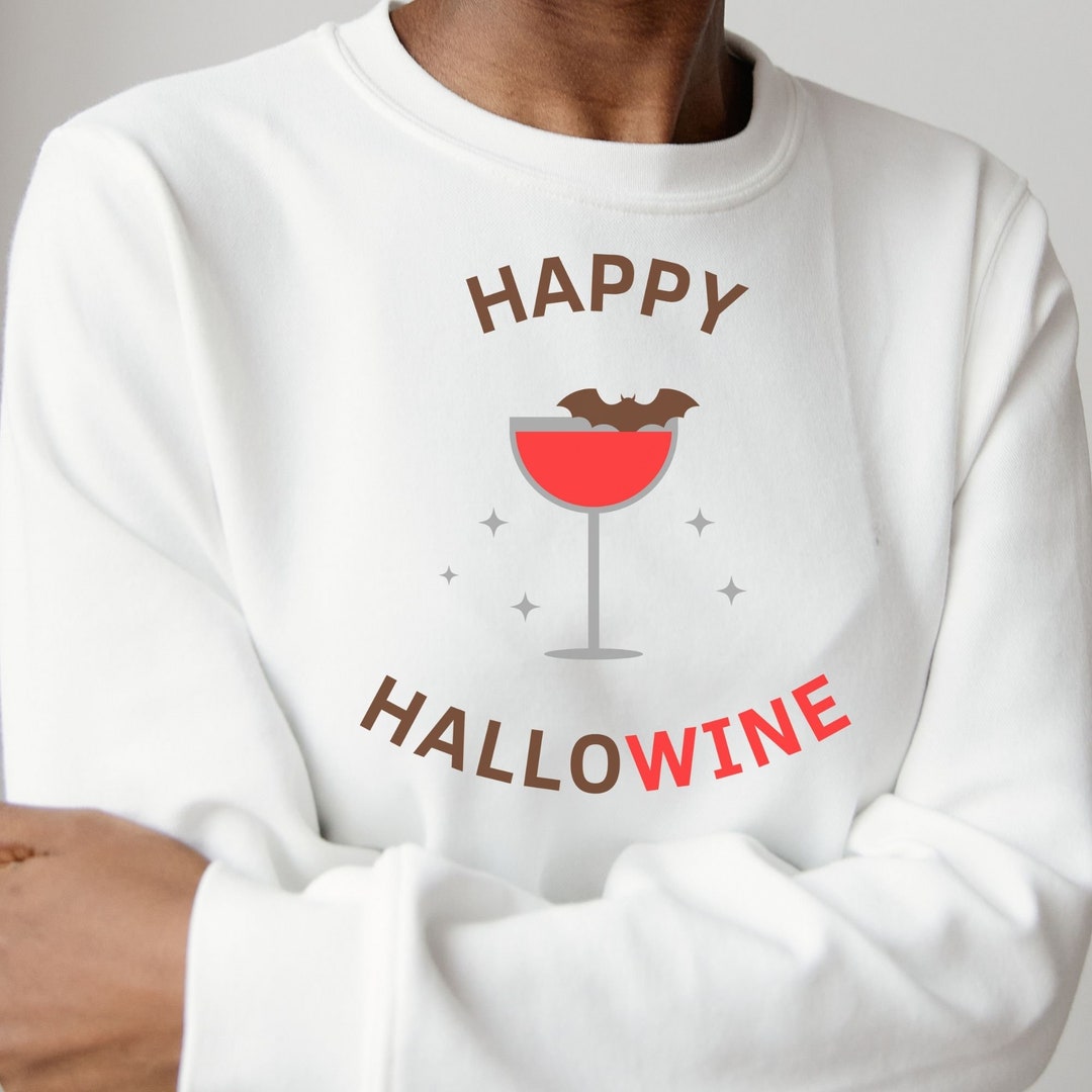 Happy Hallowine Svg Spooky Season Svg Adult Humor Png Wine - Etsy