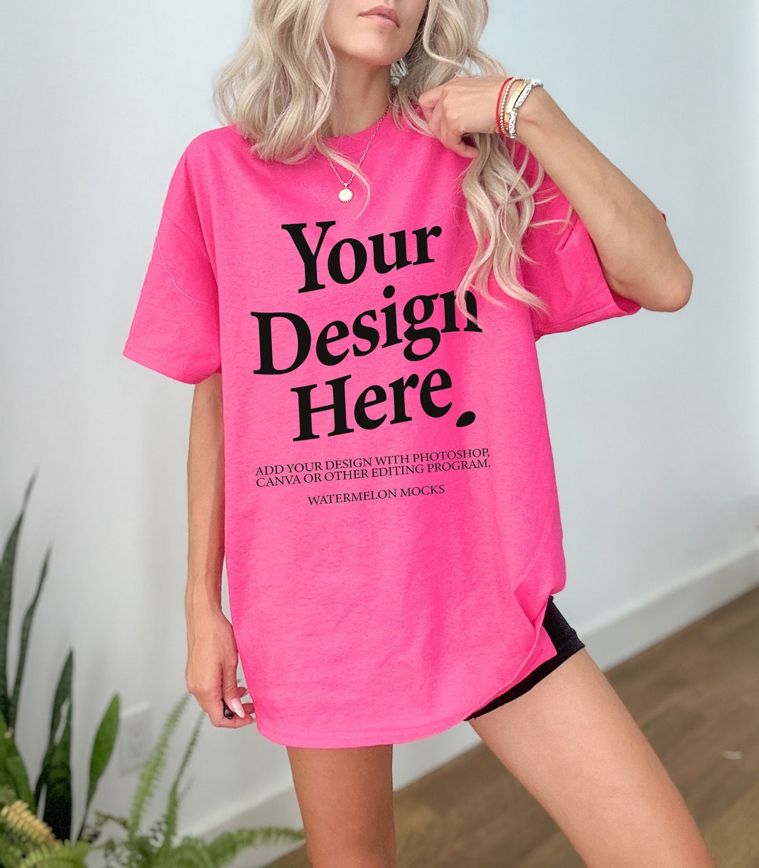 Comfort Colors Heliconia C1717 Heliconia Mockup Oversized Tshirt Mockup ...