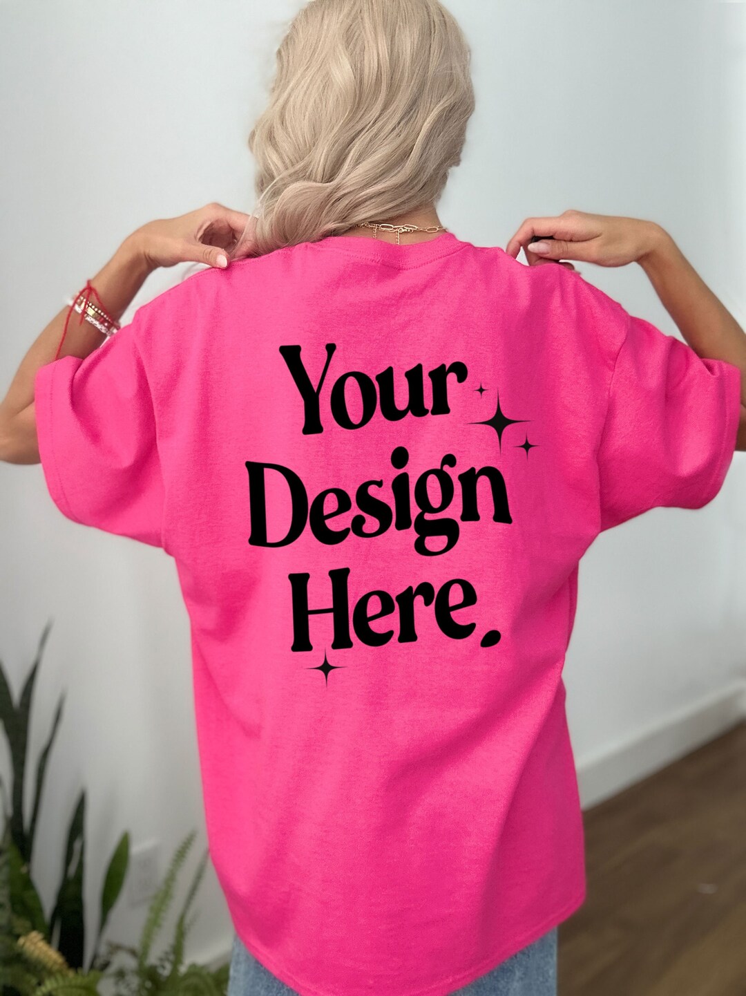 Comfort Colors Back Heliconia C1717 Heliconia Mockup Print on Back ...