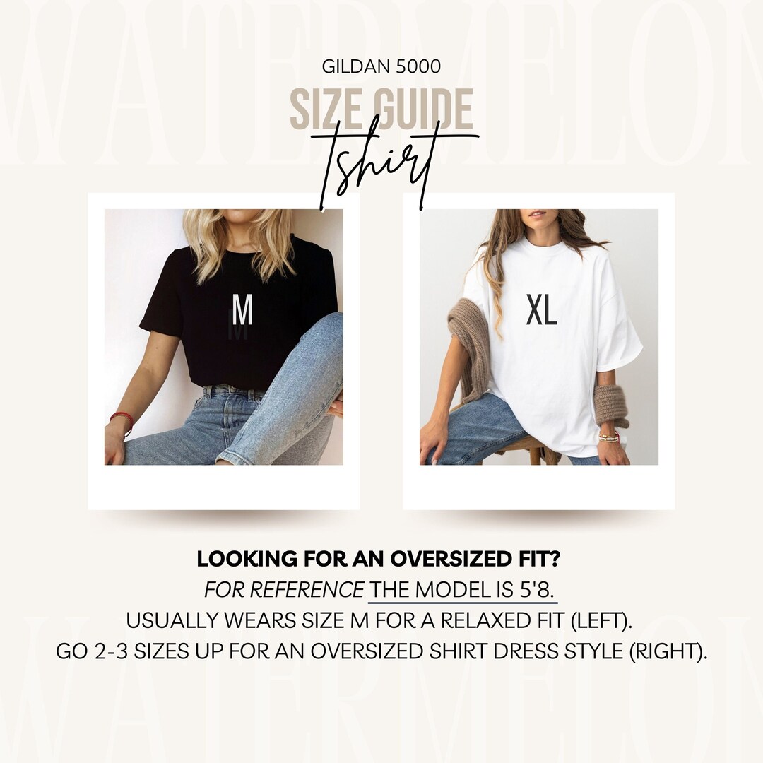 Gildan 5000 Size Chart Mockup Tshirt Sizing Gildan Inches Unisex Size ...