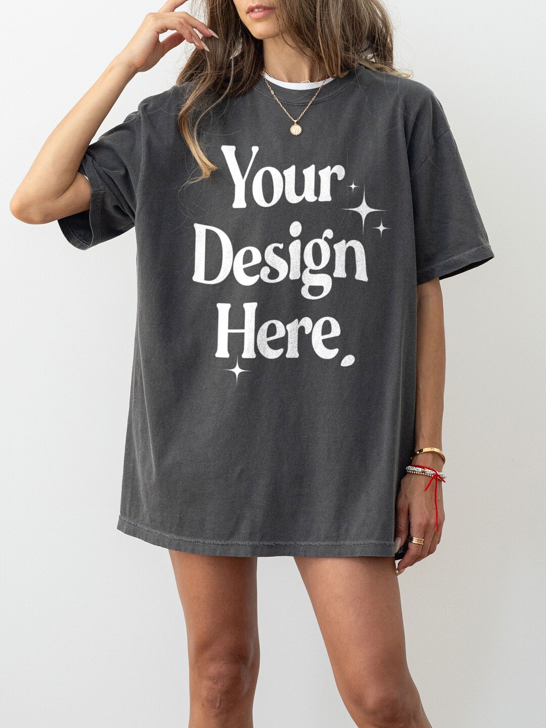 Comfort Colors Pepper C1717 Pepper Mockup Charcoal Mockup Dark Grey ...