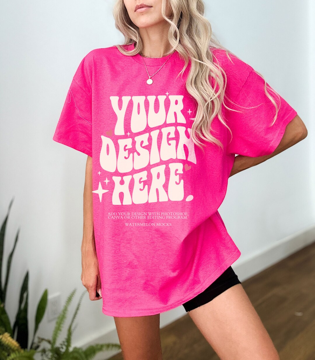 Comfort Colors Heliconia C1717 Heliconia Mockup Oversized Tshirt Mockup ...